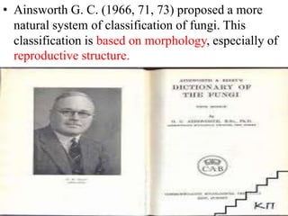 Classification of fungi | PPTX