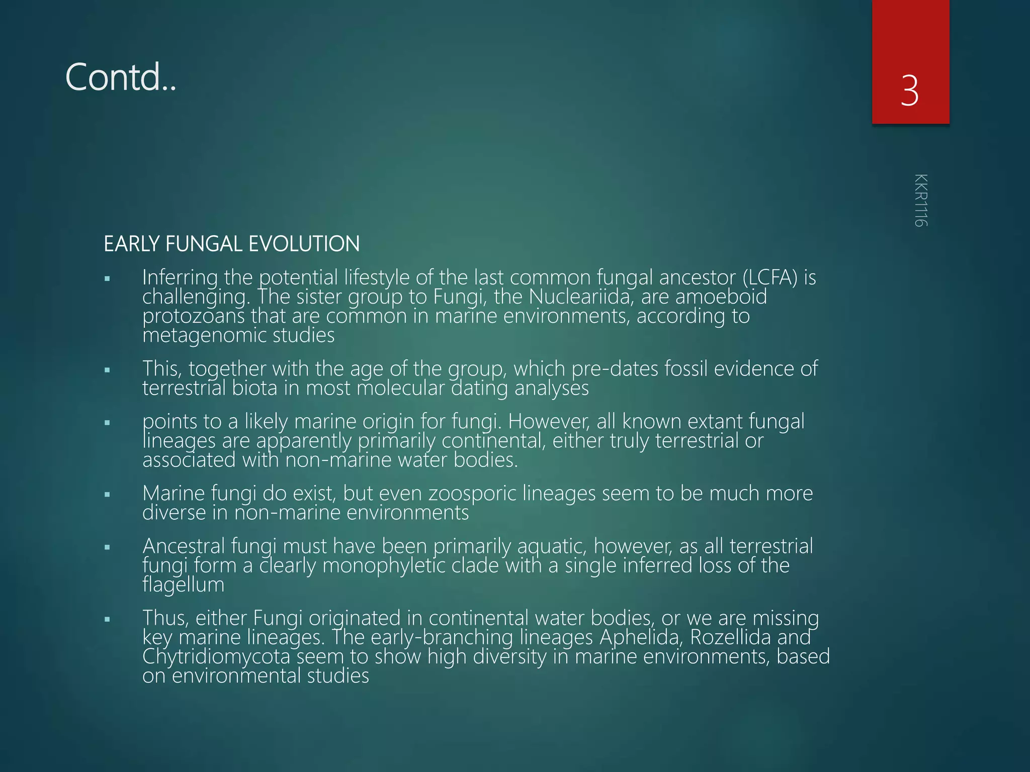 Classification of fungi | PPTX