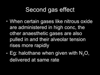Classification of general anaesthetics and pharmacokinetics | PPT