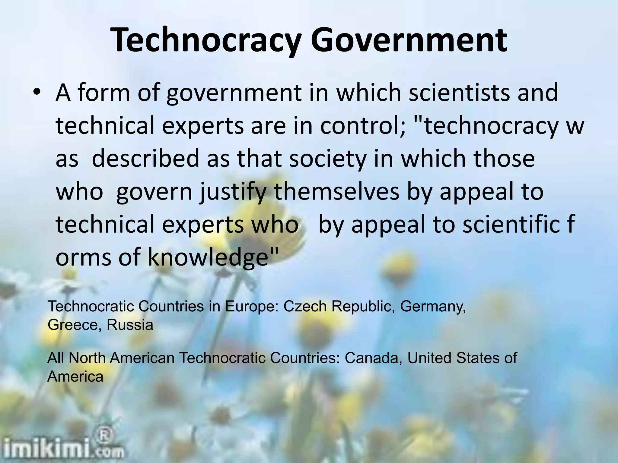 Classification of Government | PDF