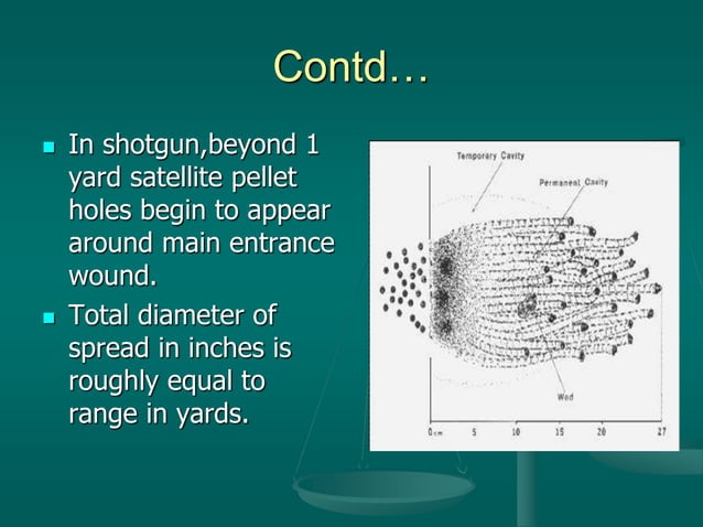 Classification of gunshot wounds | PPTX