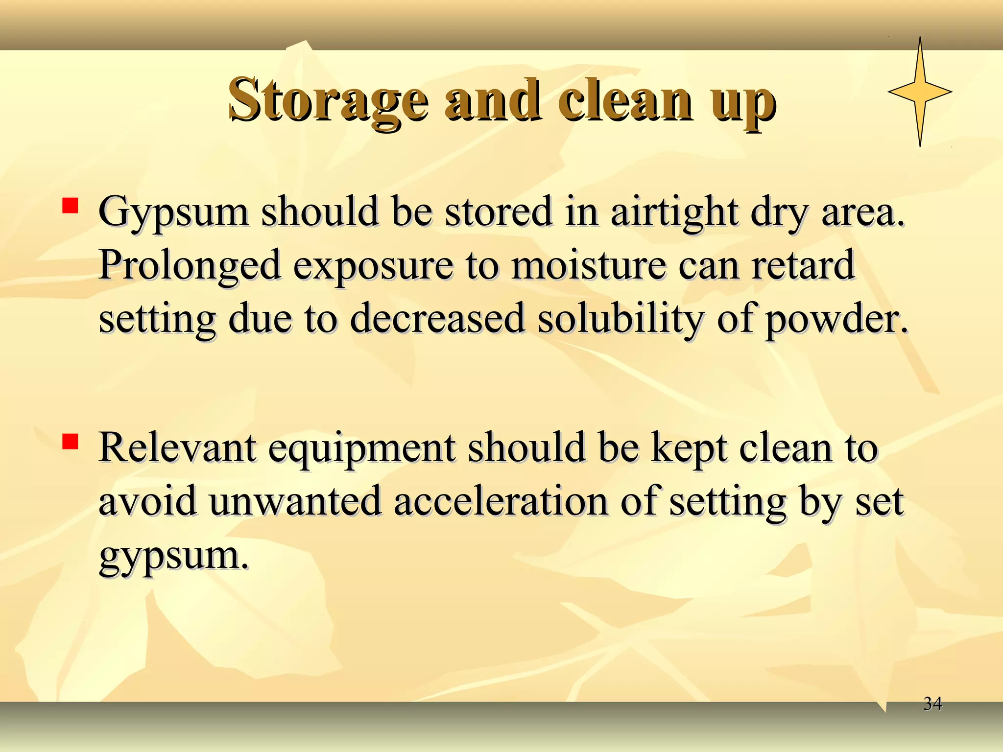 Classification of gypsum | PPT