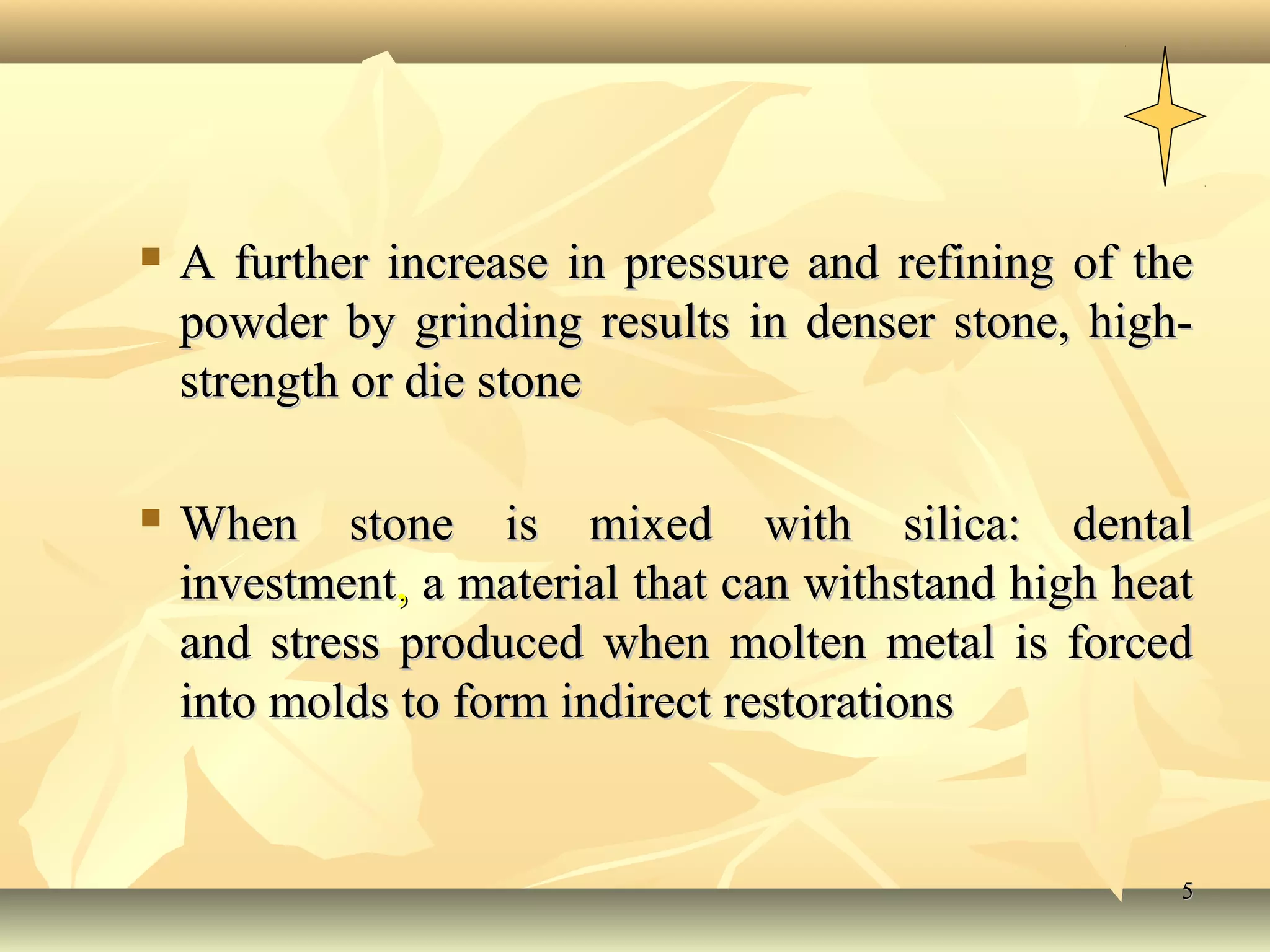 Classification of gypsum | PPT