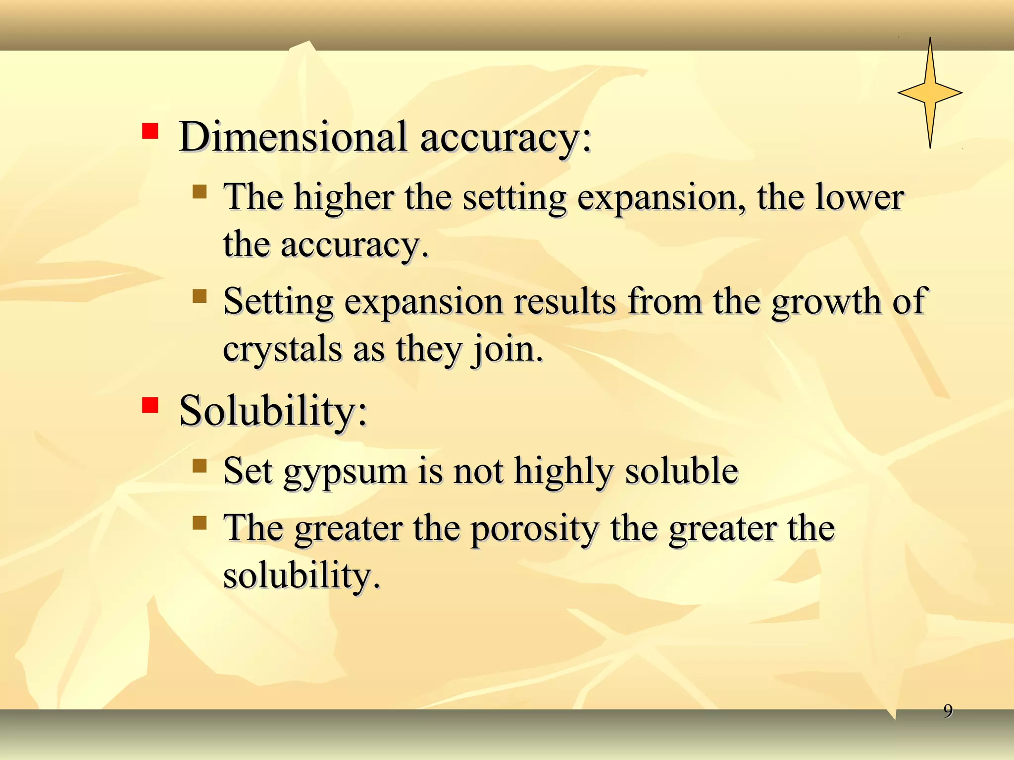 Classification of gypsum | PPT