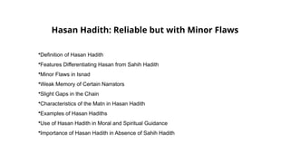 Classification of Hadiths for Cambridge Students.pptx