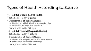 Classification of Hadiths for Cambridge Students.pptx