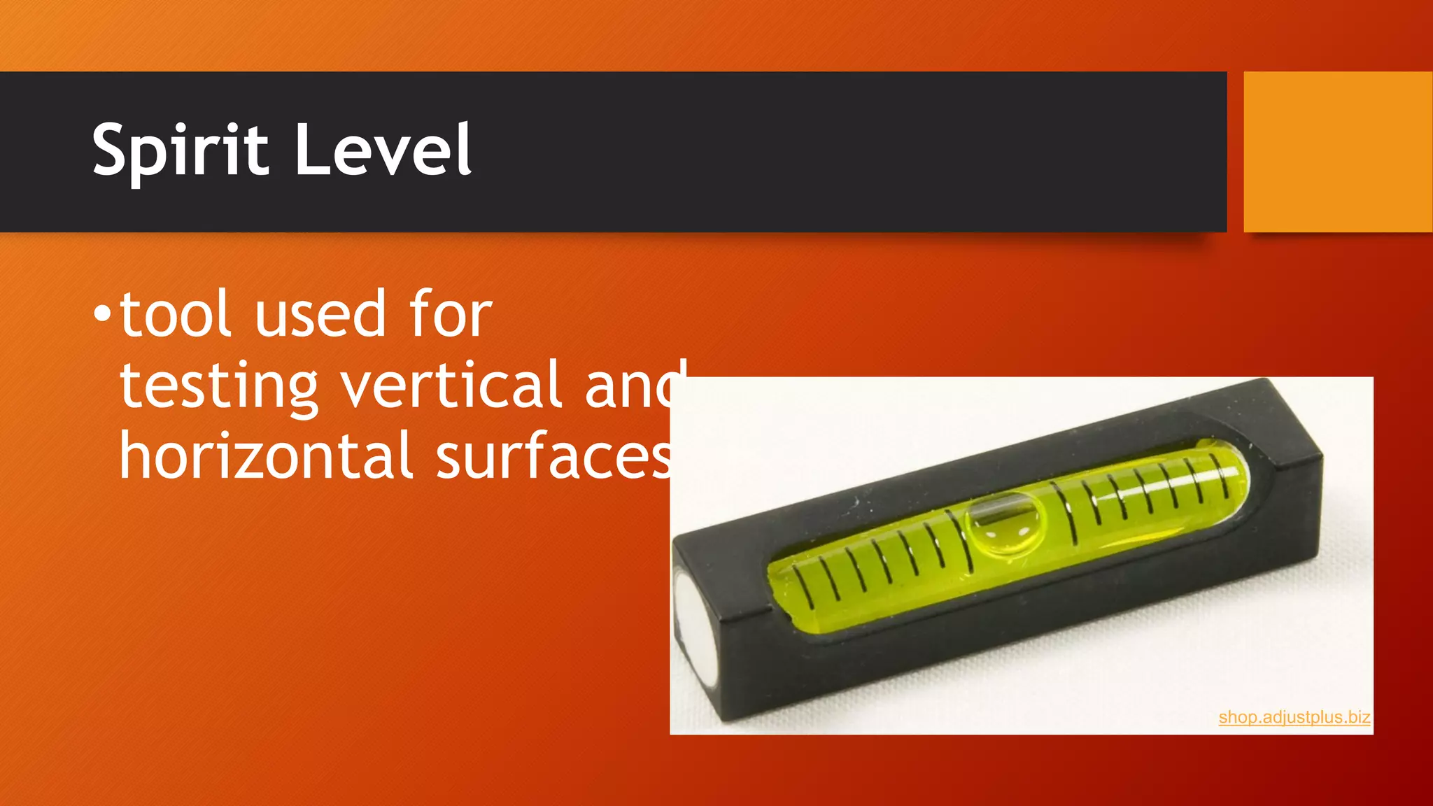 Classification of Hand Tools - PART 1 | PDF