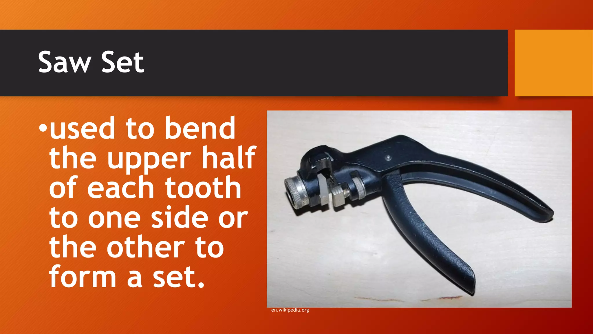 Classification of Hand Tools - PART 3 | PDF