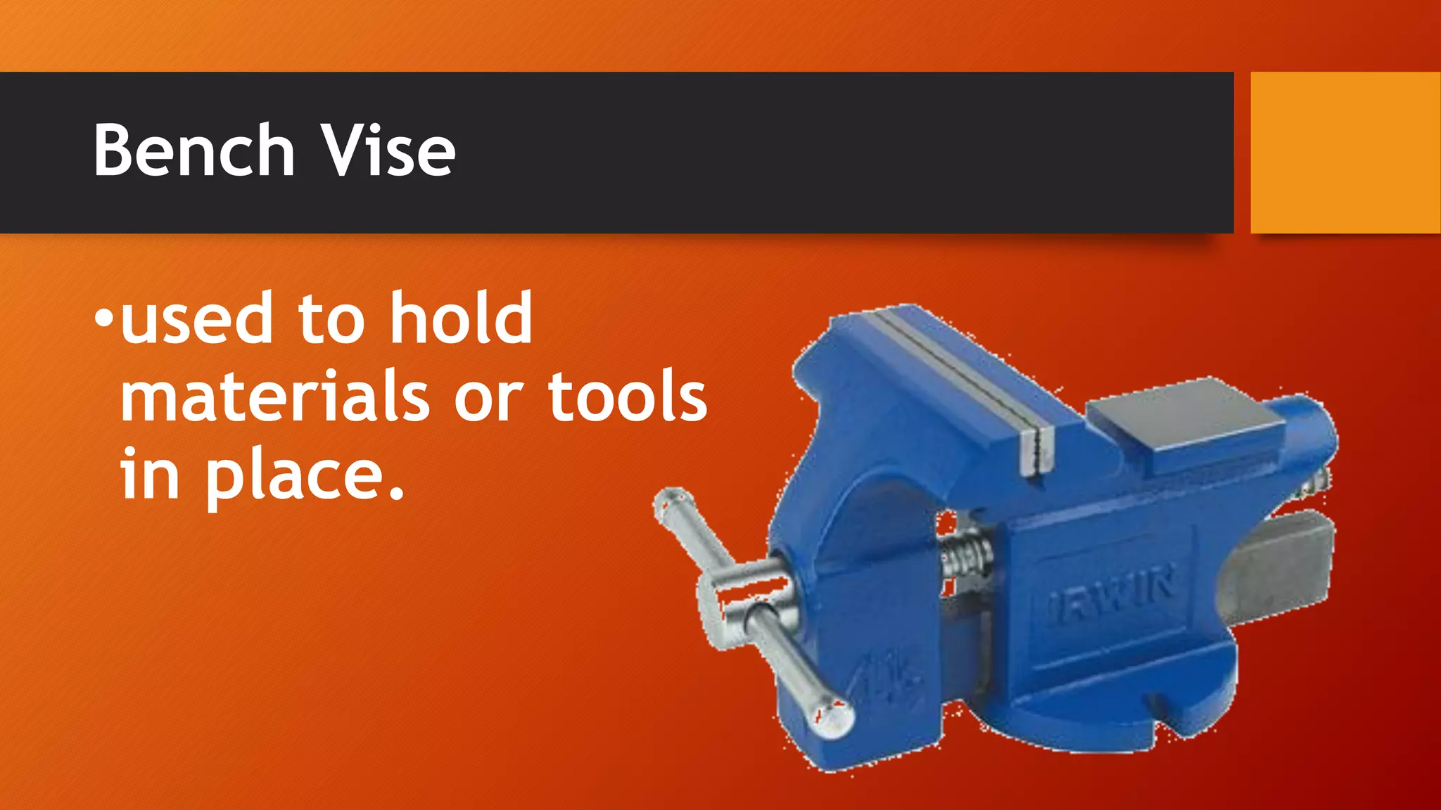 Classification of Hand Tools - PART 3 | PDF