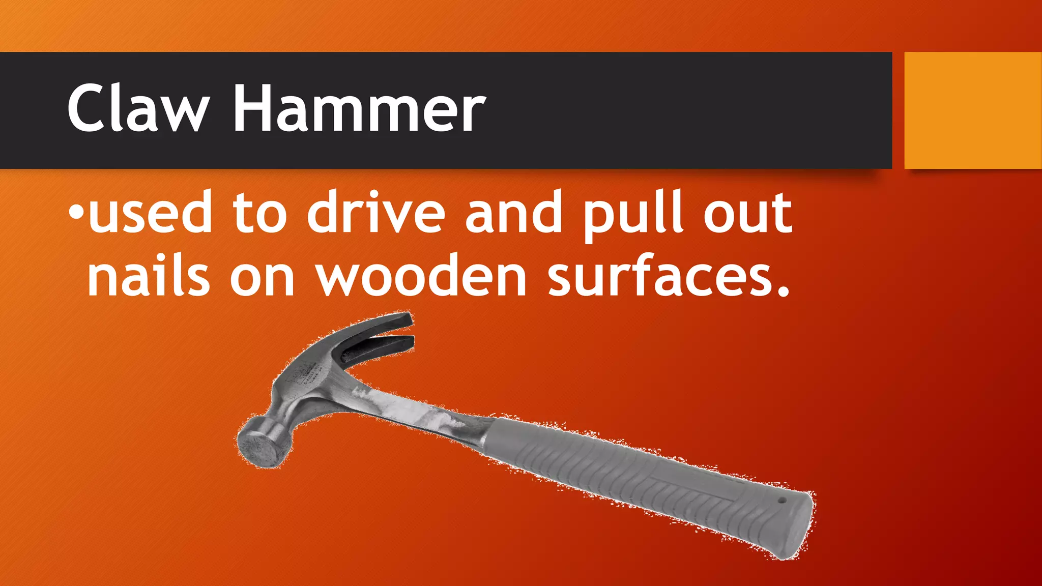 Classification of Hand Tools - PART 3 | PDF