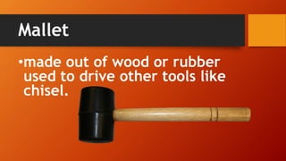 Classification of Hand Tools - PART 3 | PDF
