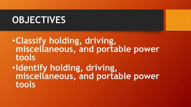 Classification of Hand Tools - PART 3 | PDF | Woodworking | Arts and Crafts