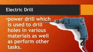 Classification of Hand Tools - PART 3 | PDF