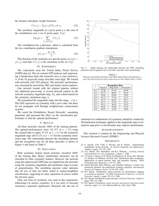 Classification of handwritten characters by their symmetry features | PDF | Computing ...