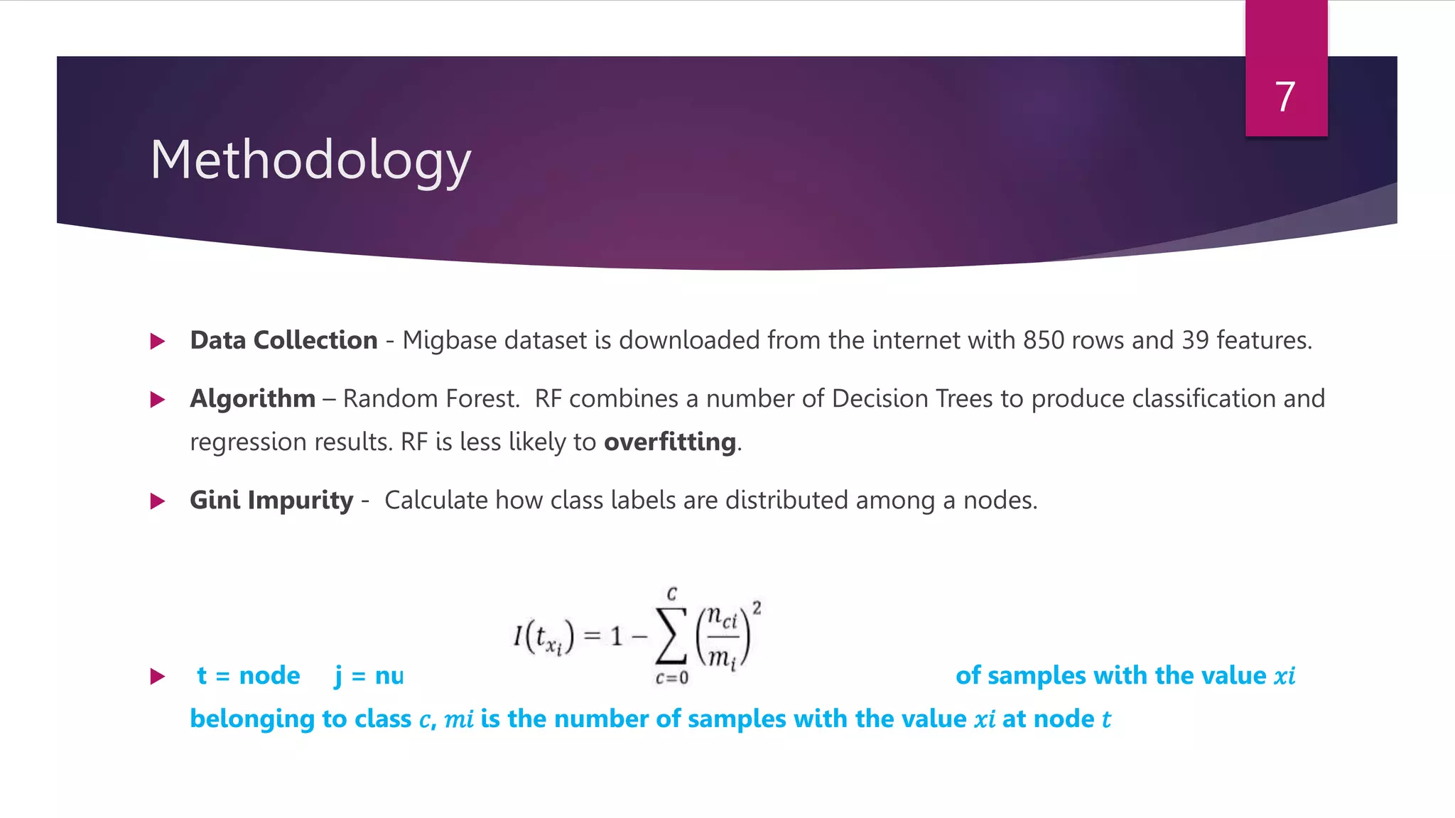Classification of Headache Disorder Using Random Forest Algorithm.pptx