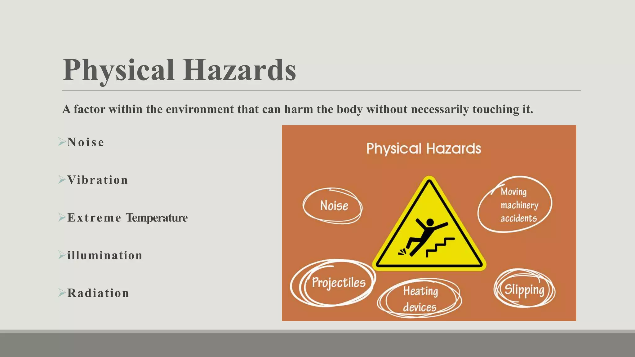 Classification of health hazards | PPTX