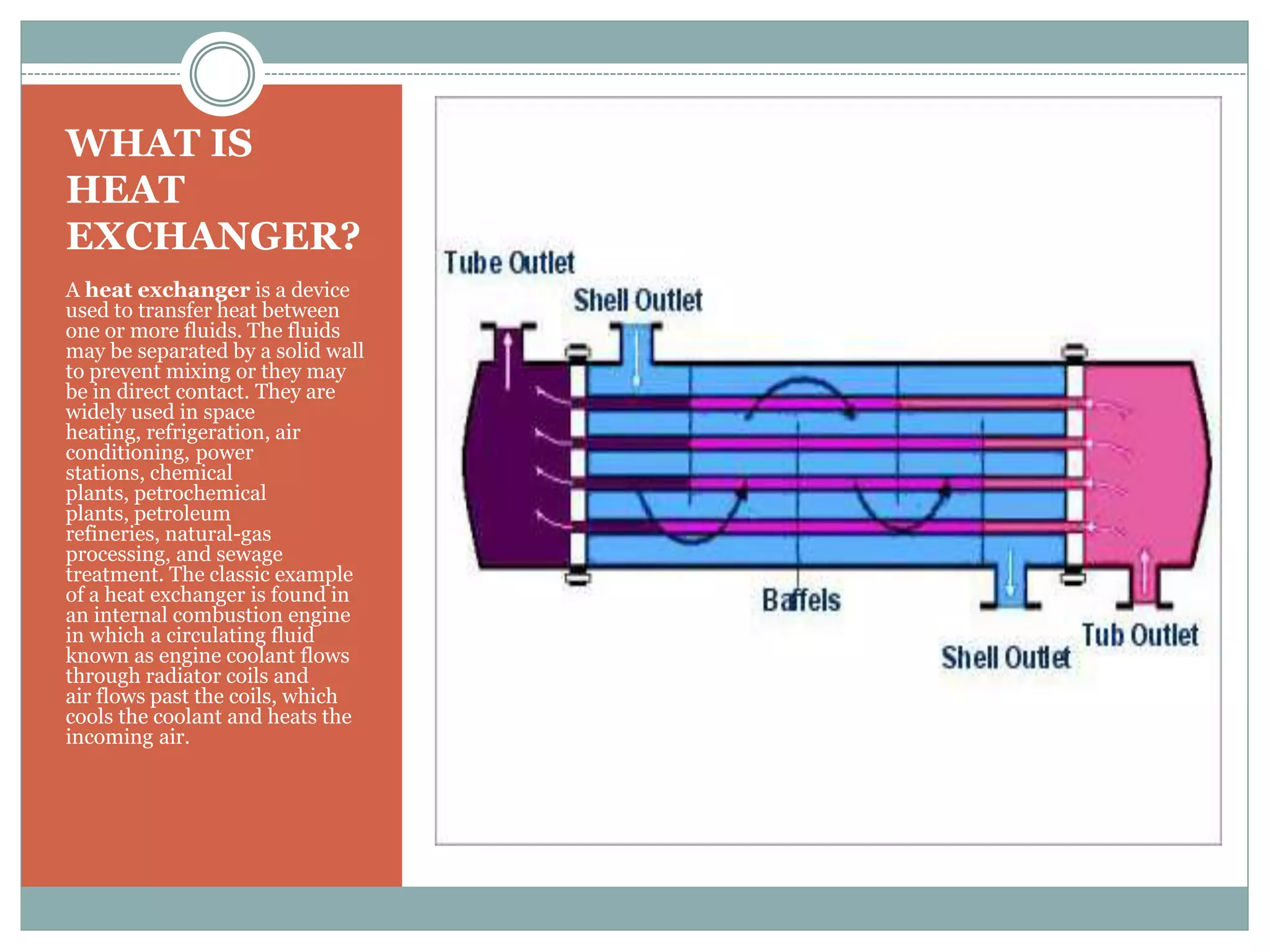 Classification of heat exchanger | PPTX