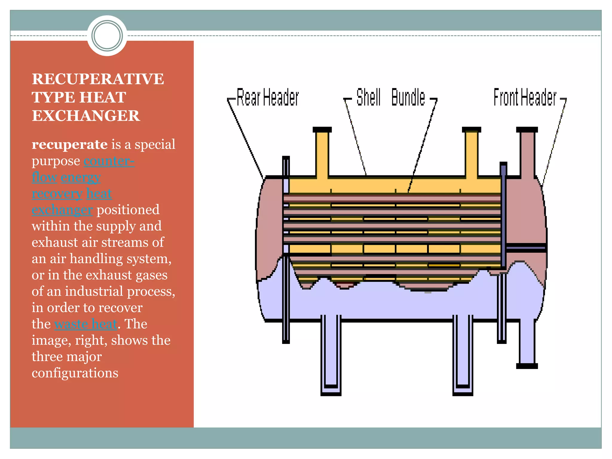 Classification of heat exchanger | PPTX