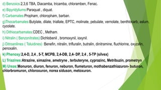 Classification of herbicides | PPTX