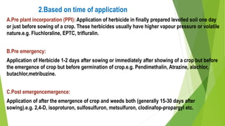 Herbicides List