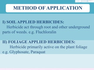 CLASSIFICATION OF HERBICIDES.pptx