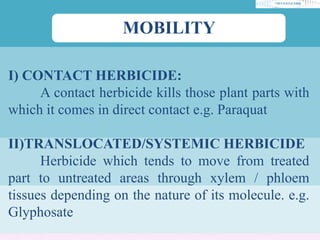 CLASSIFICATION OF HERBICIDES.pptx