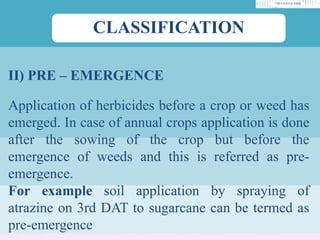CLASSIFICATION OF HERBICIDES.pptx