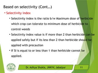 classification of herbicides.pptx......... | PPTX