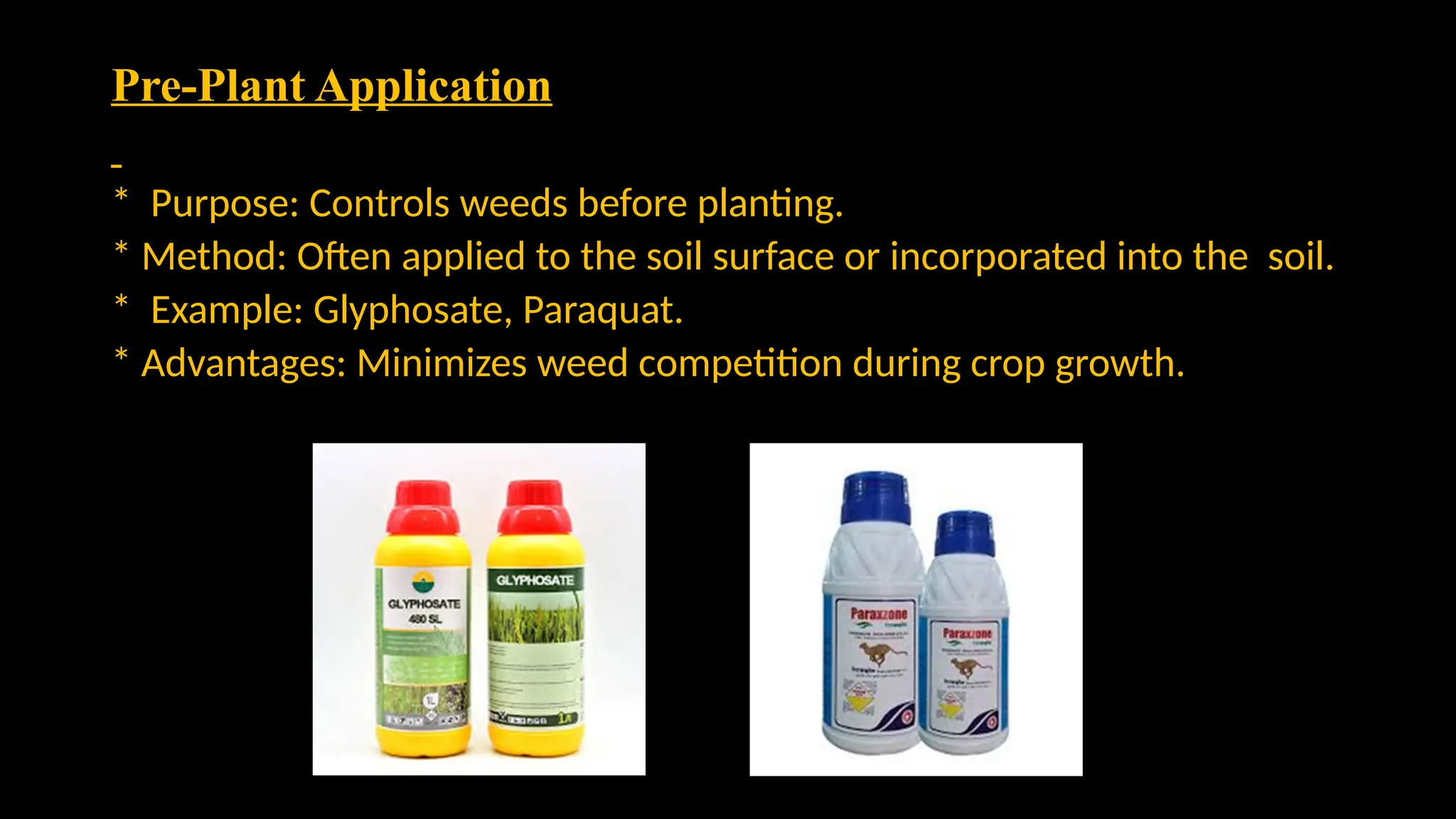Classification of Herbicides - Based on application methods ppt.pptx