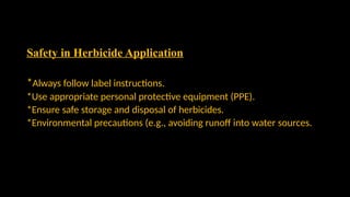 Classification of Herbicides - Based on application methods ppt.pptx
