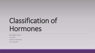 Classification of Hormones.pptx