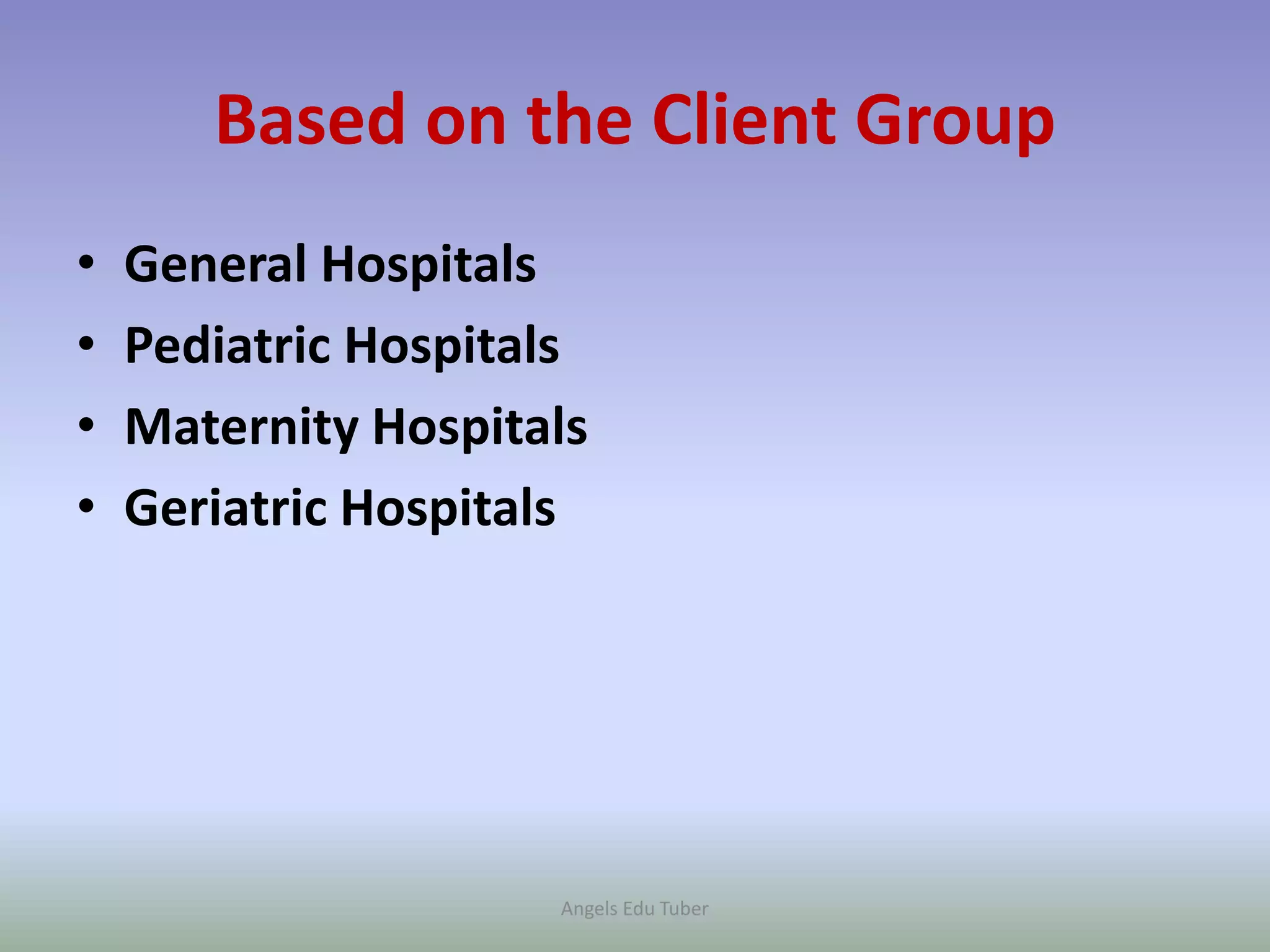 classification of hospital.pptx