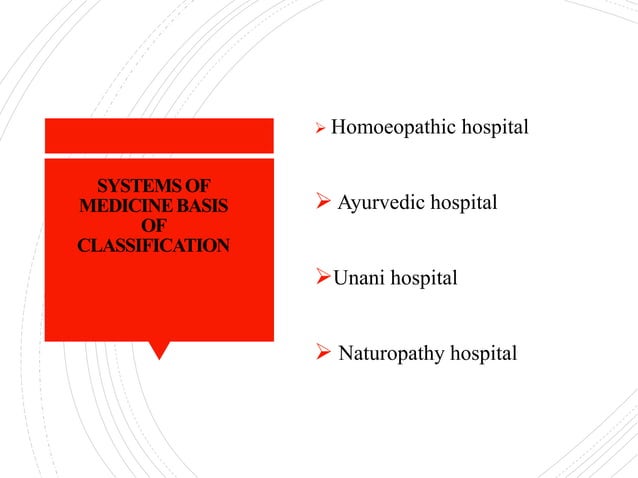 Classification of hospital ashmi | PPT