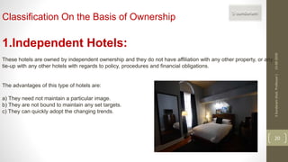 Classification of hotel | PPTX