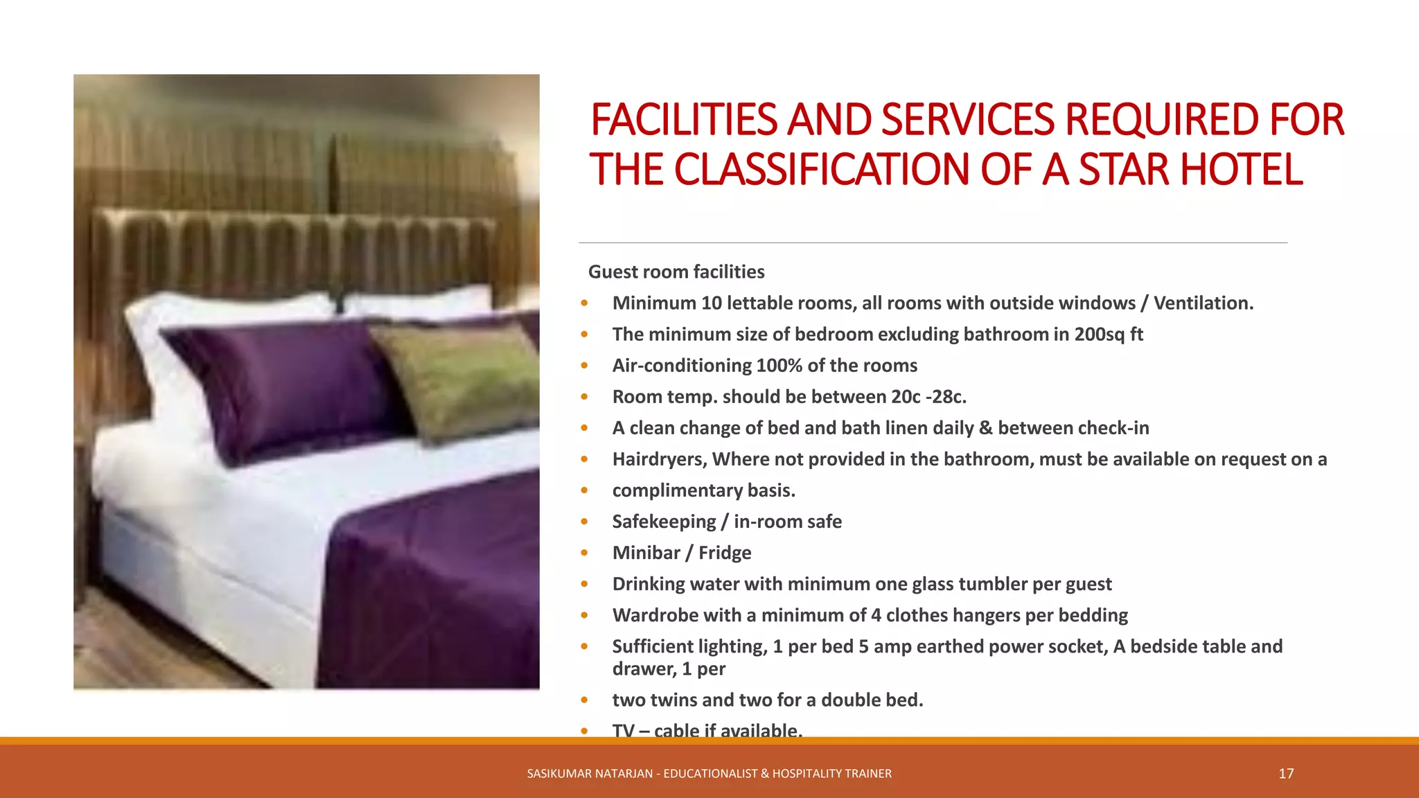 Classification of Hotel | PDF