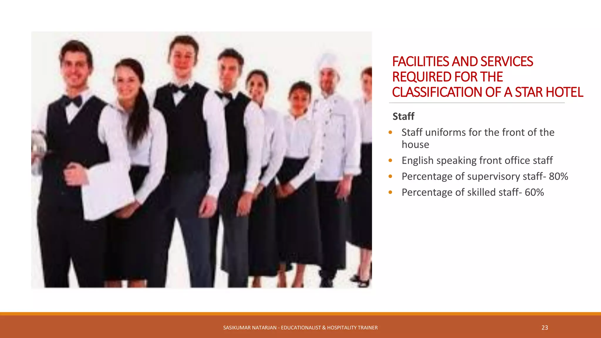 Classification of Hotel | PDF