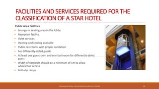 Classification of Hotel | PDF
