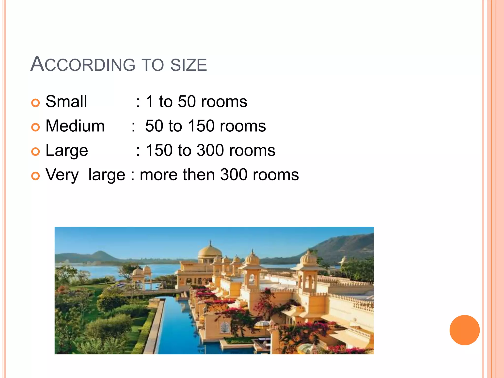 Classification of hotels | PPTX