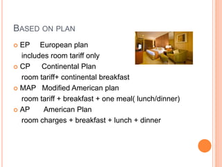 Classification of hotels | PPTX