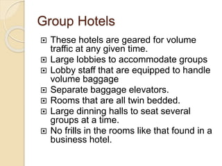 Classification of hotels | PPTX