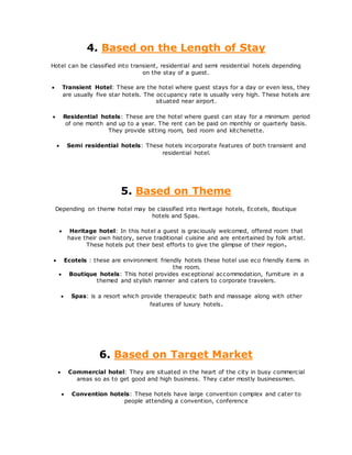 Classification of hotels | DOCX