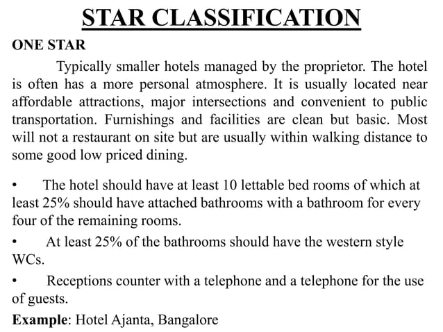 CLASSIFICATION OF HOTELS.pptx