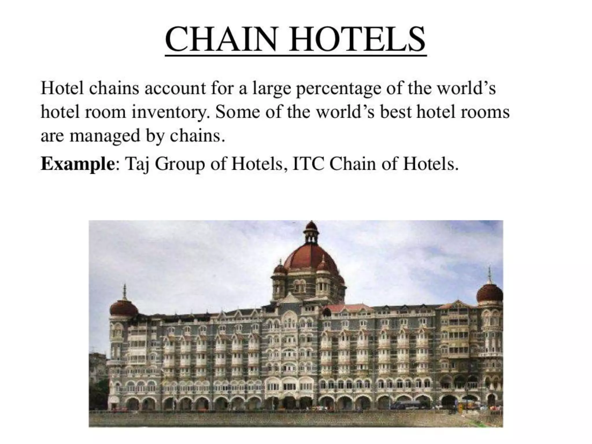 Classification of hotels by G.Arvind | PPT