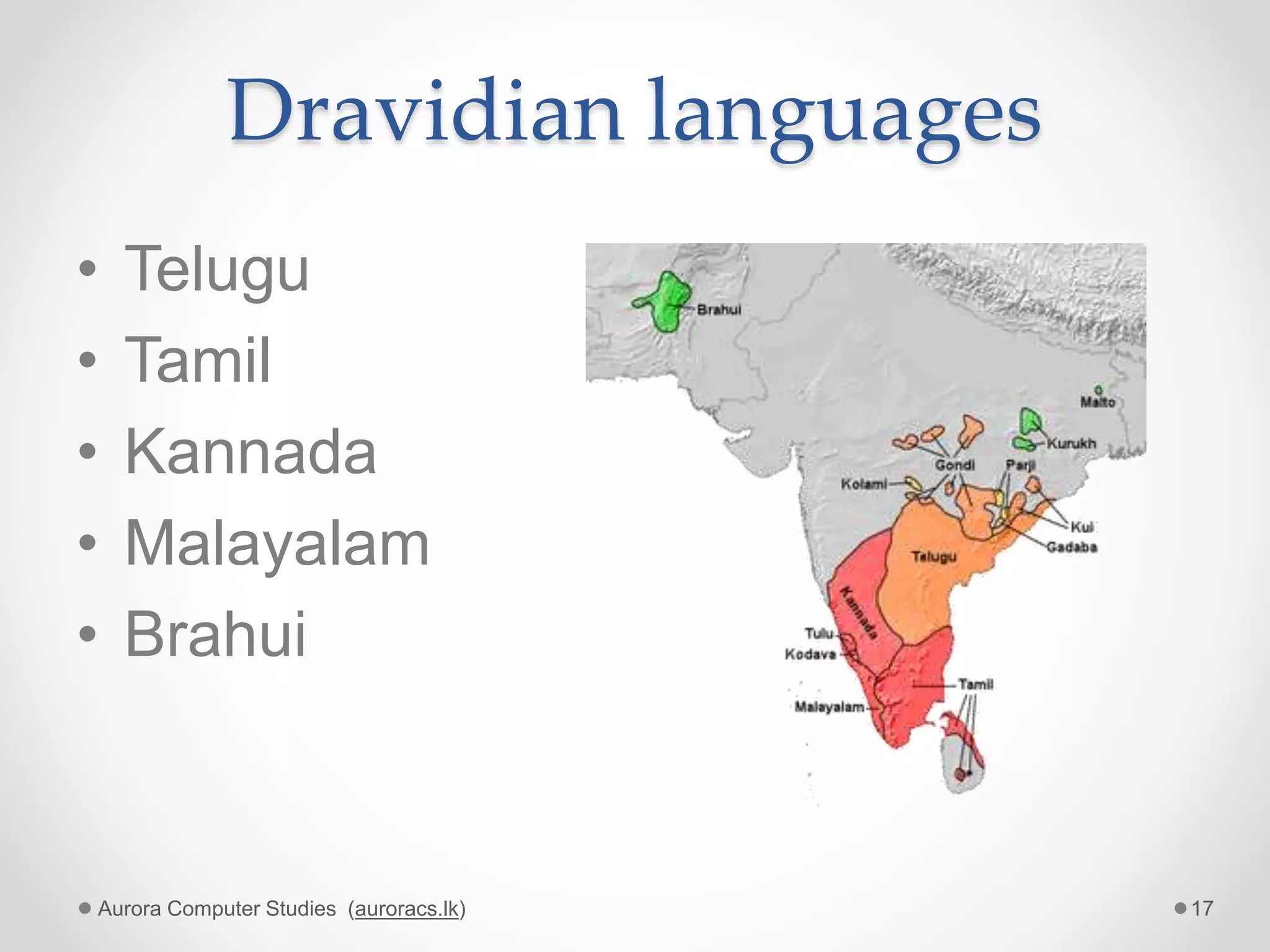 Classification of human languages | PPT
