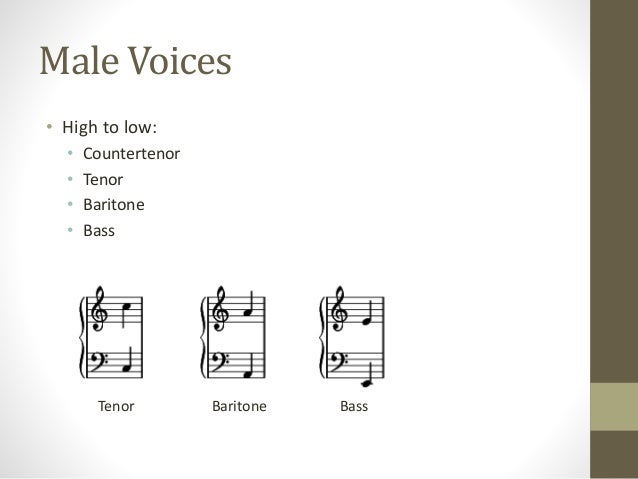 Classification of Human Voices
