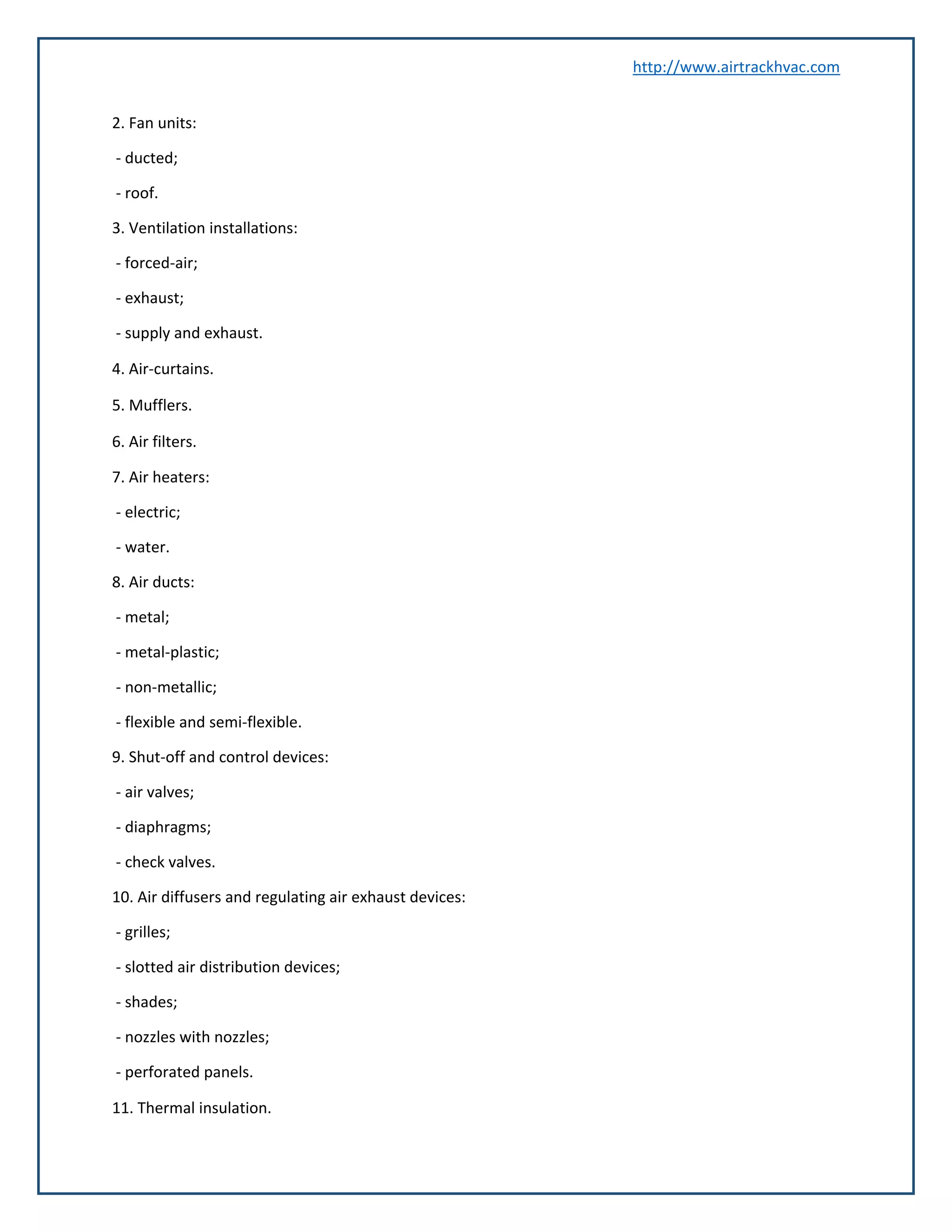 Classification of hvac systems | PDF