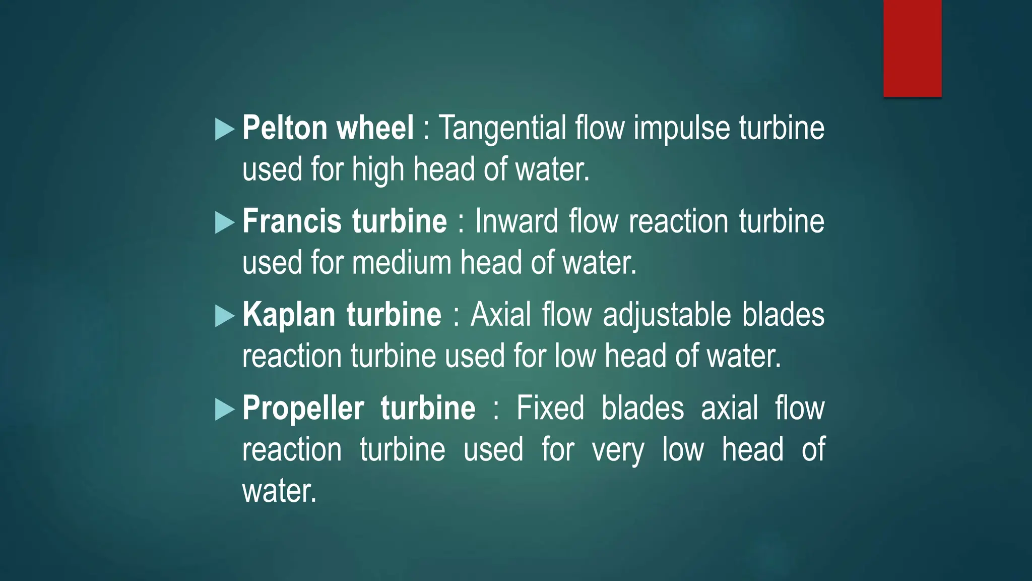 Classification of hydraulic turbine 1.pptx