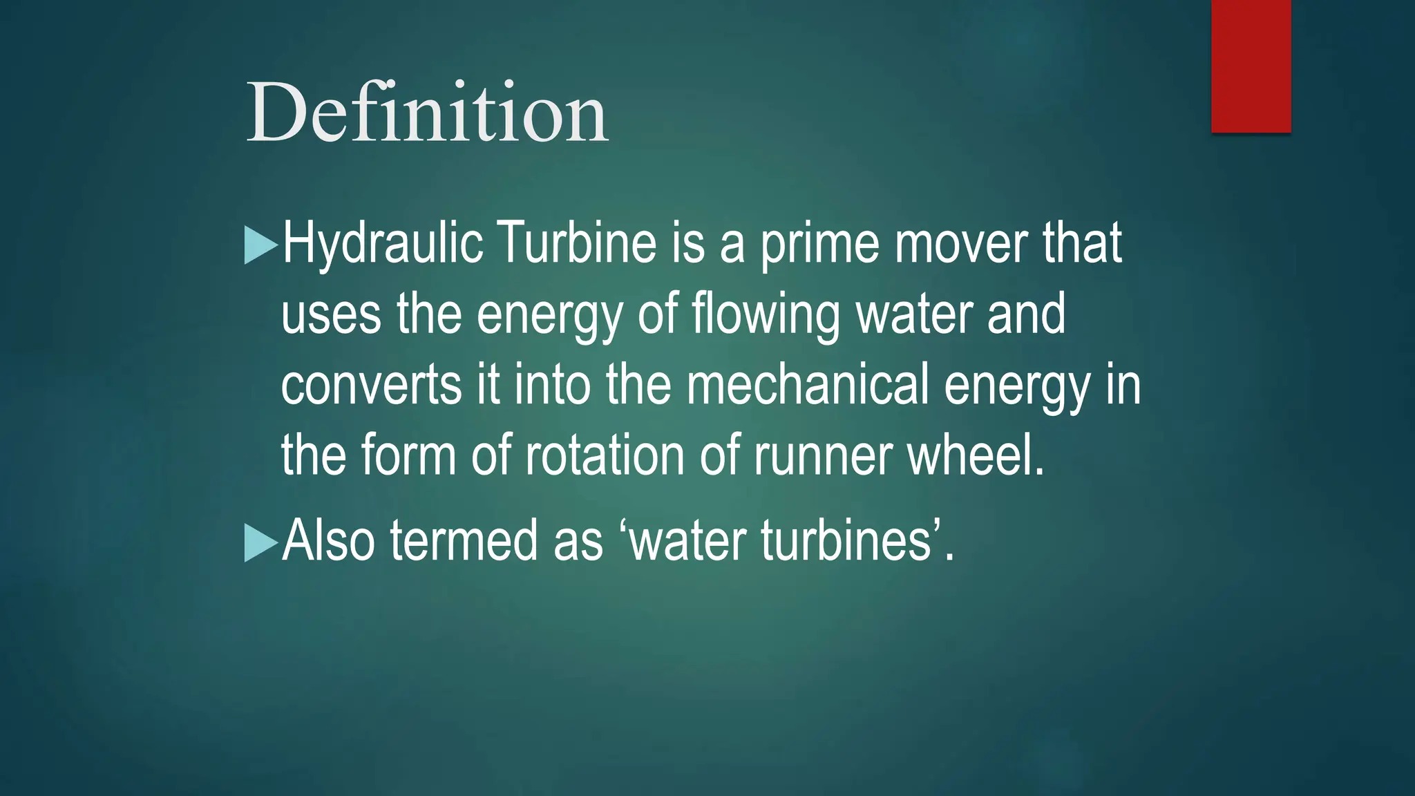 Classification of hydraulic turbine 1.pptx