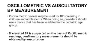classification of Hypertension in pediatrics | PPTX