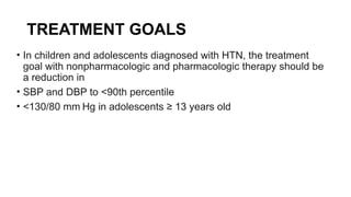 classification of Hypertension in pediatrics | PPTX